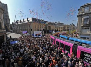 Veolia Transdev celebrates its light rail in Reims