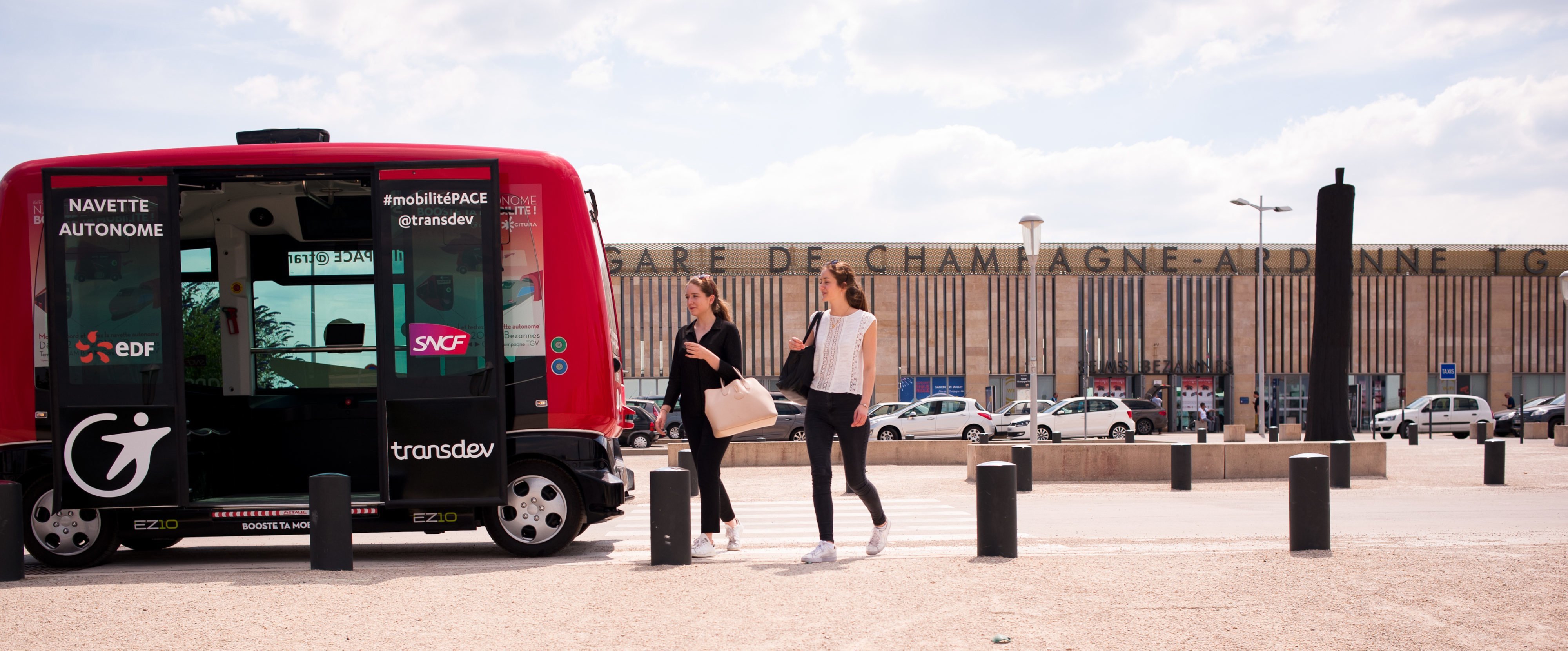 Reims, when shared autonomous mobility facilitates intermodal transport