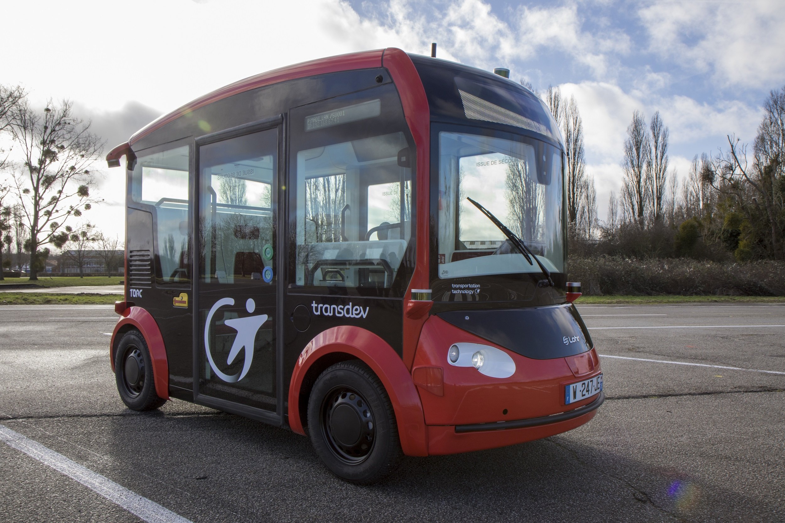 Torc & Transdev's technology for i-Cristal: a shared, autonomous shuttle