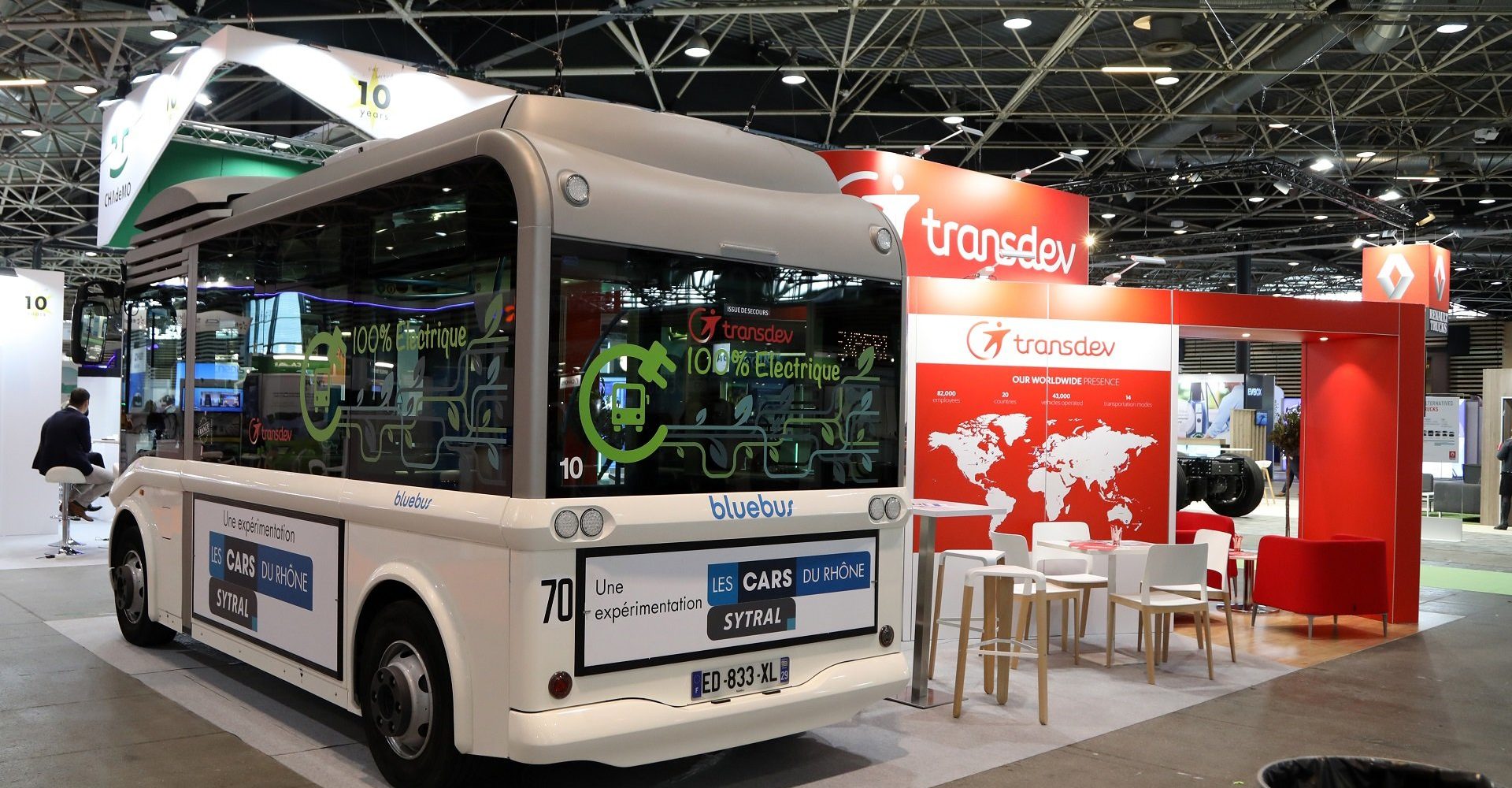 Transdev at the Electric Vehicle Symposium (EVS) in Lyon, in May 2019