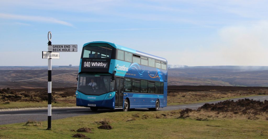 Transdev’s Cup winning Coastliner voted England’s finest bus route