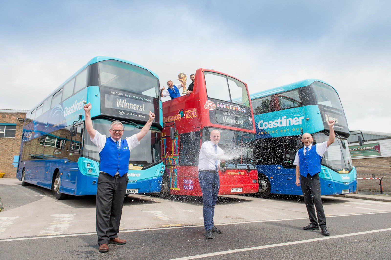 Transdev’s Cup winning Coastliner voted England’s finest bus route
