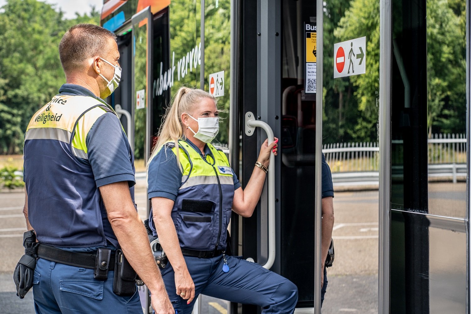 COVID-19: Transdev frontline heroes of the Service & Safety staff (NLD)