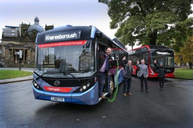 Transdev UK trials new electric technology on busy bus route