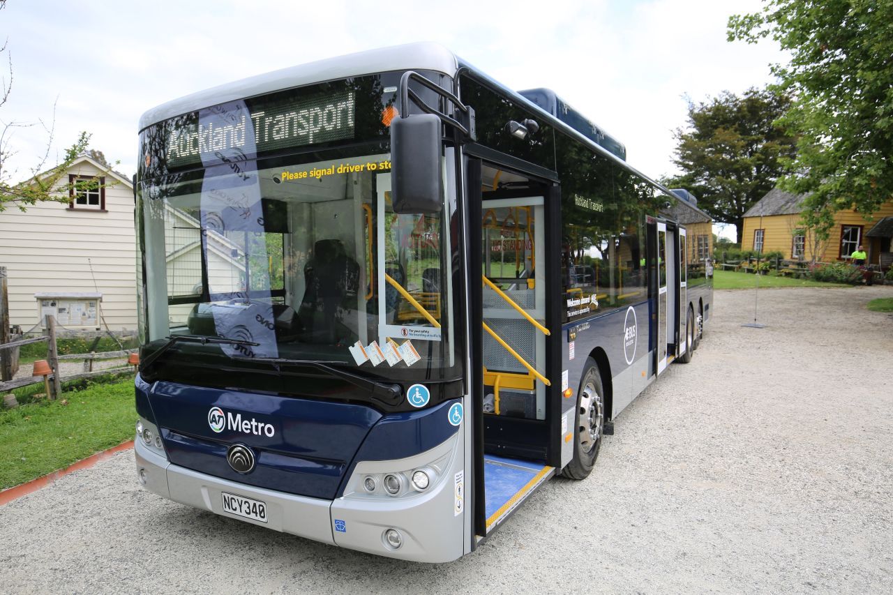 New electric bus for East Auckland in New Zealand