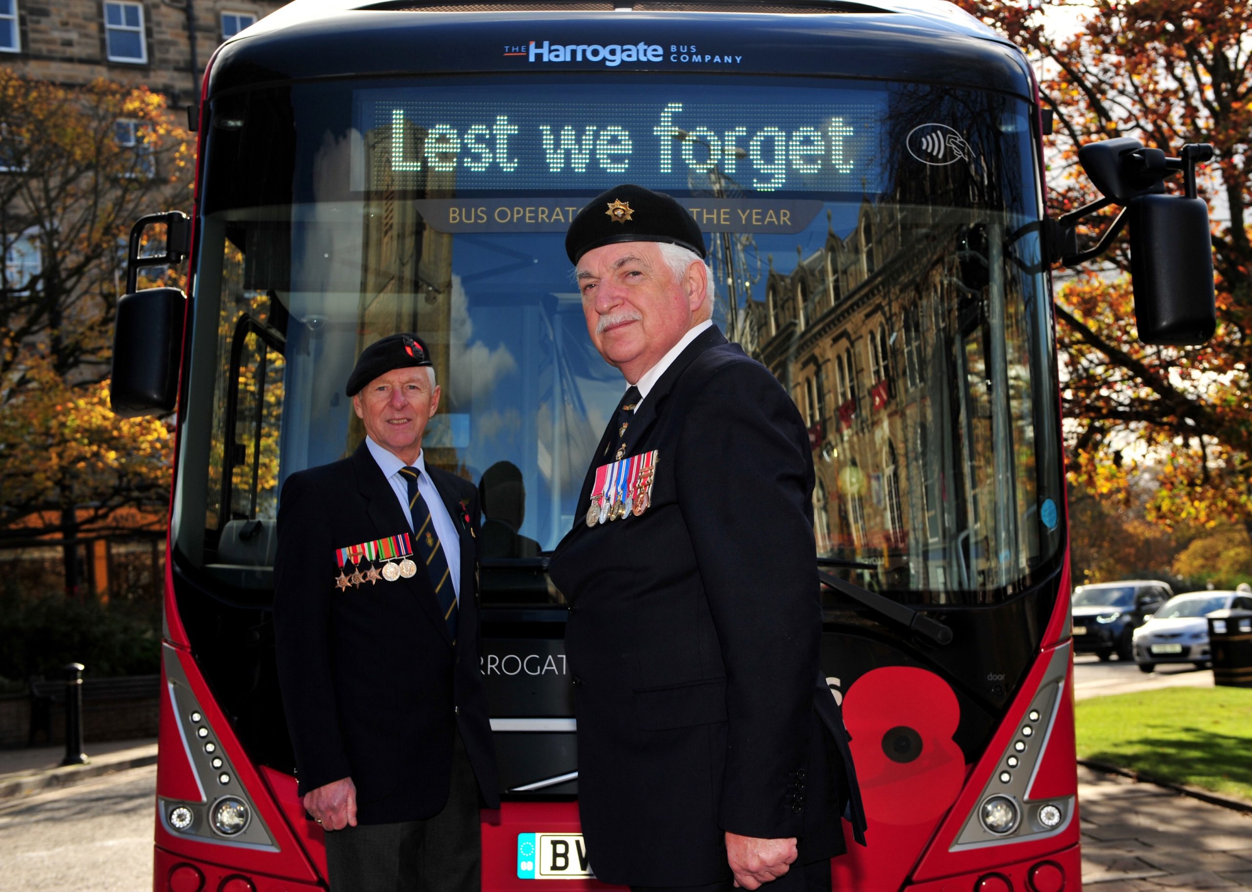 A moving act of remembrance: Transdev UK’s poppy tribute to the fallen