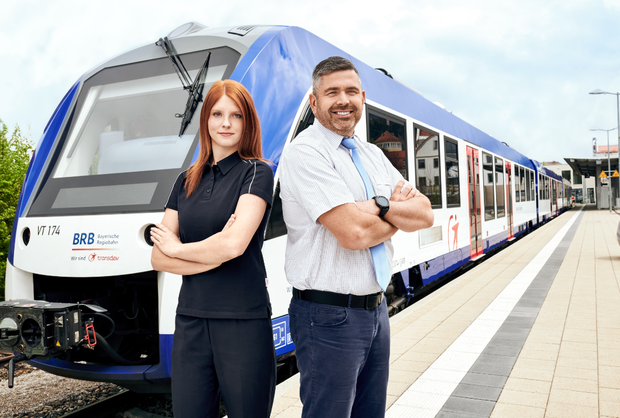 Transdev in Bavaria illustrates how their trains are COVID-19 safe