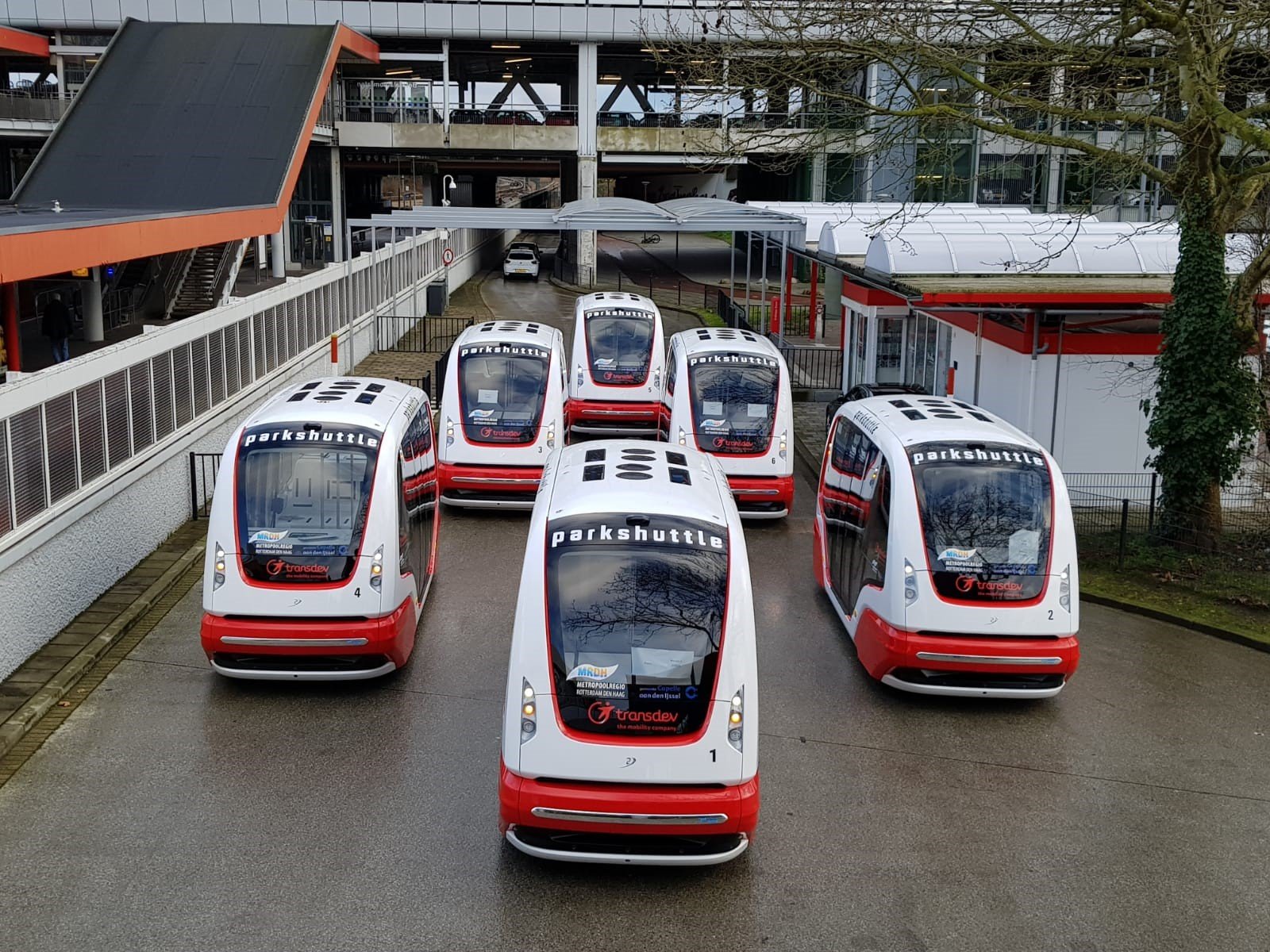 Transdev ParkShuttle testing in final phase