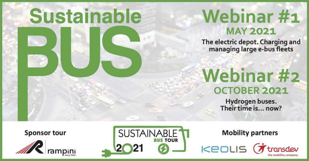 For a zero carbon mobility, Transdev is partner of the Sustainable Bus Tour