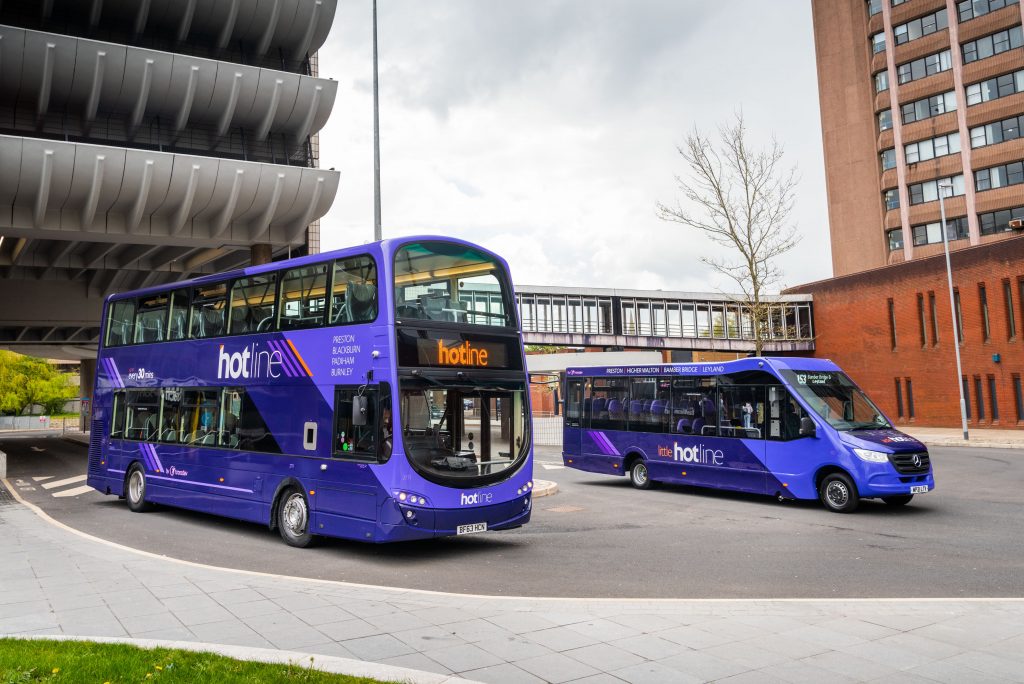 Little and large Transdev duo boosts buses in Lancashire, UK