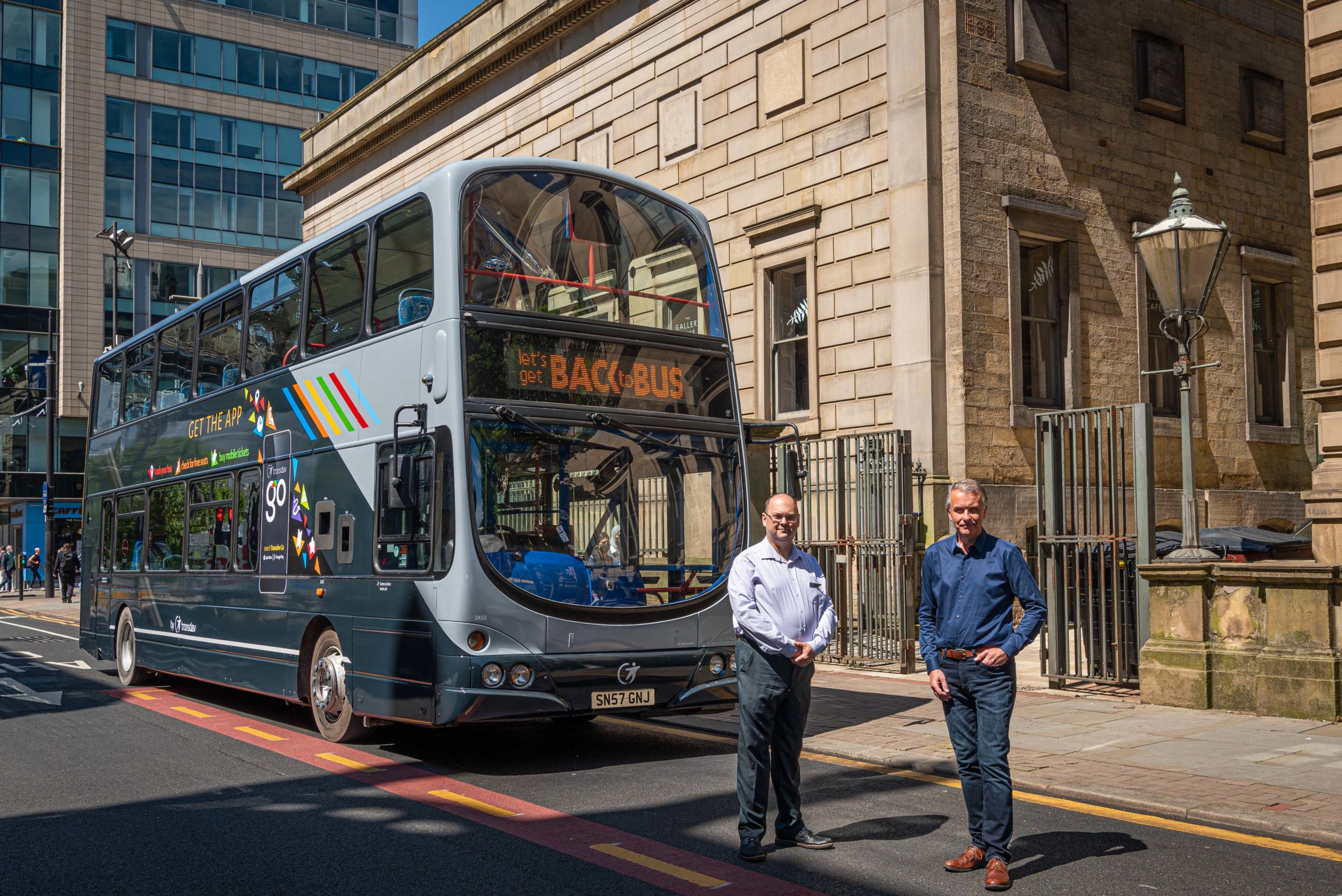 Transdev in the UK says come back to bus with us and save