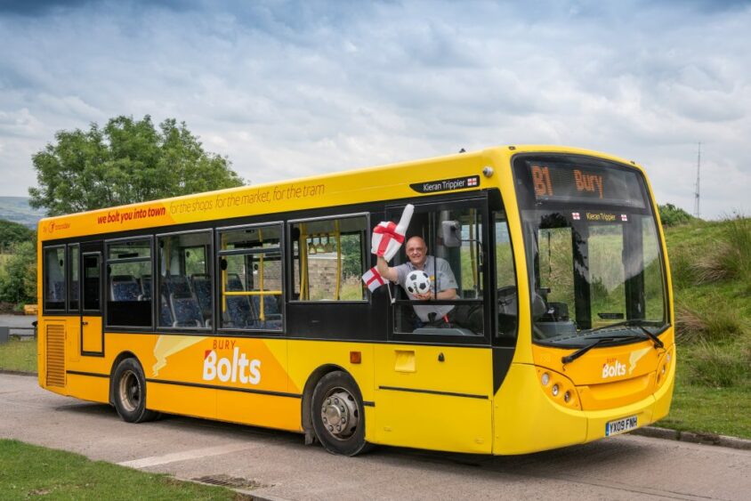 Rosso Bus honors hometown footballer Kieran Trippier - Transdev, the ...