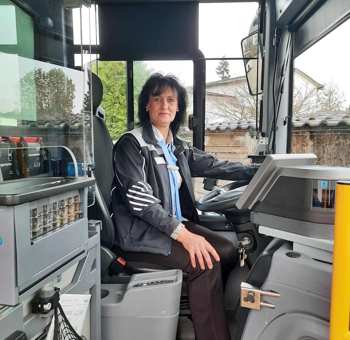 For Anja Wings the opportunity to become a bus driver was a ray of hope ...