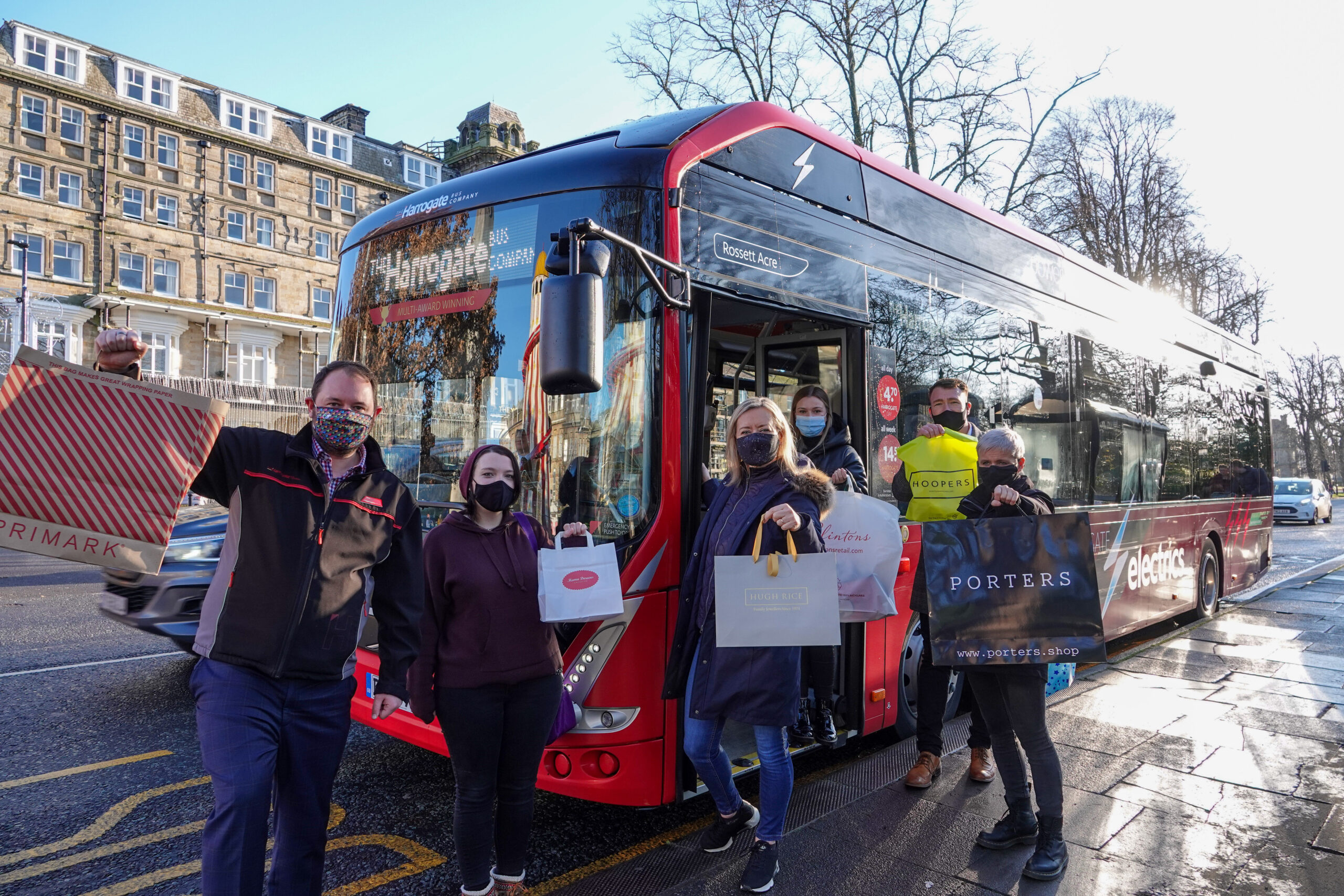 Transdev UK brings back Harrogate’s free Sunday electric buses in the ...