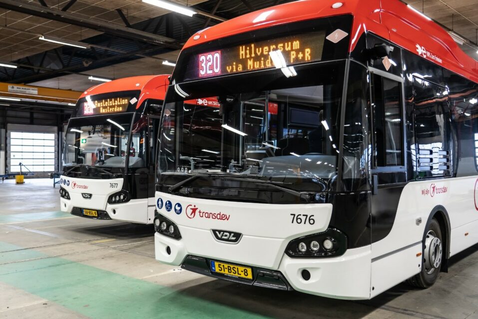 First Transdev buses are arriving in the Netherlands