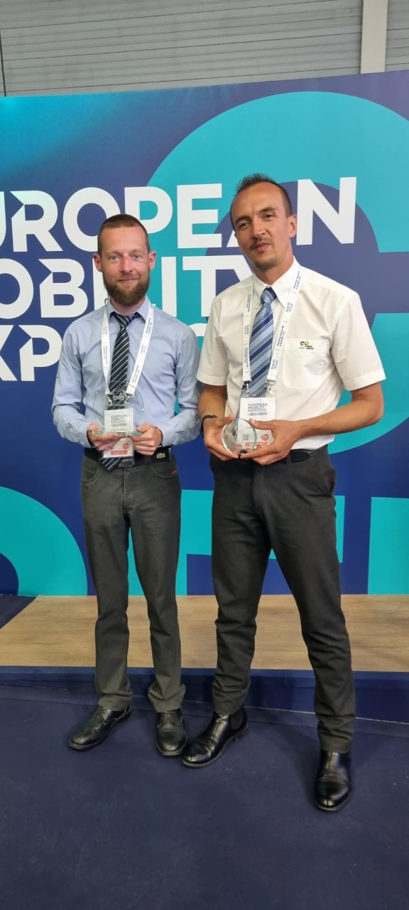Two Transdev drivers are awarded at the Gold Bus competition