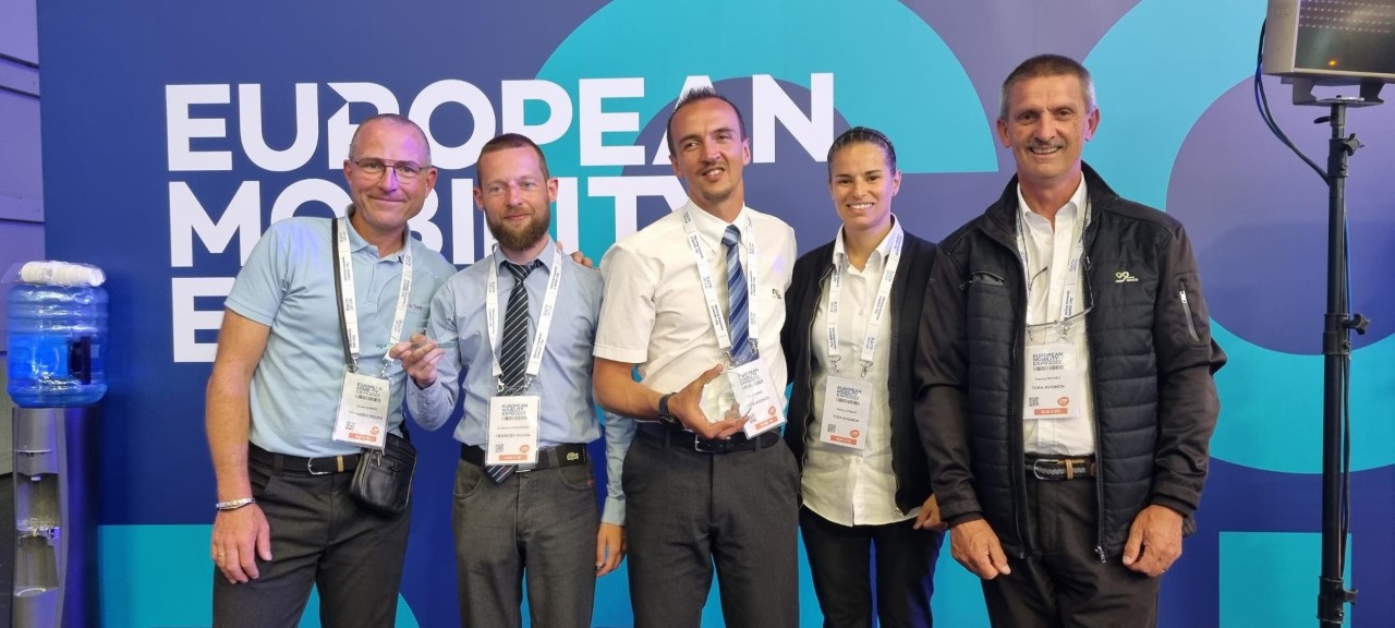 Two Transdev drivers are awarded at the Gold Bus competition