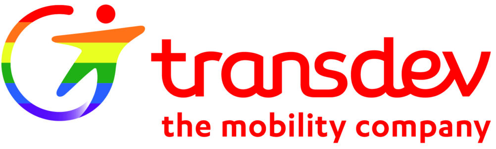 Transdev relaunches rainbow “star figure” logo in recognition of Pride ...