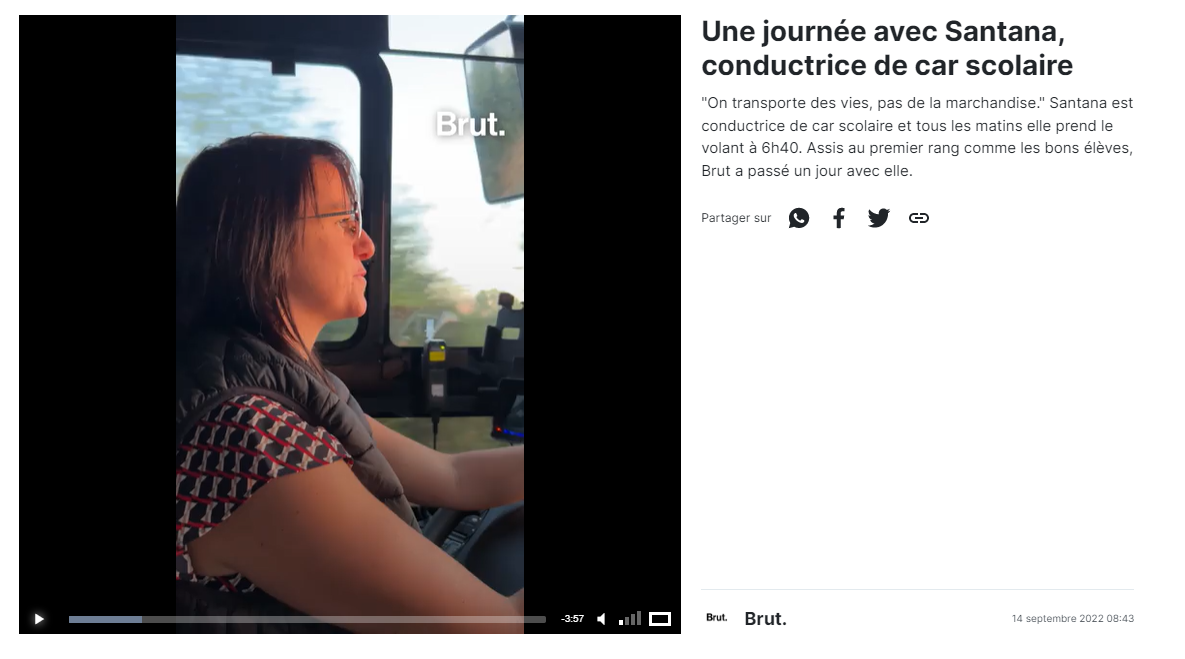 Transdev Normandie & Brut avec Santana