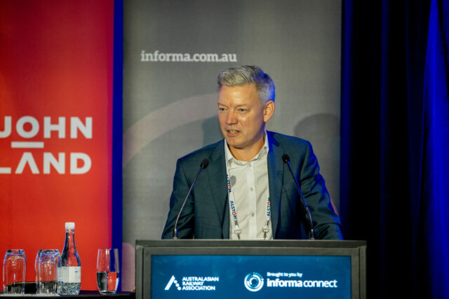 Peter Lensink featured at New Zealand Rail Conference