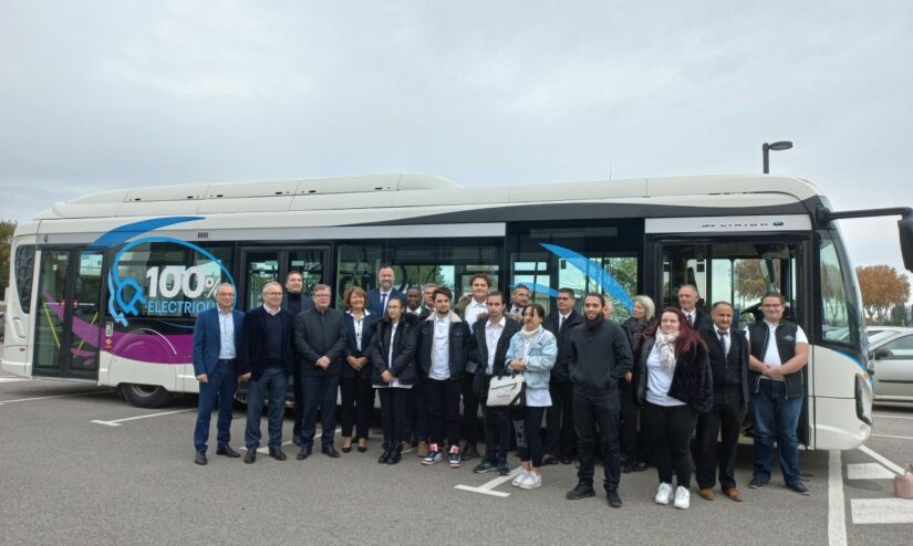 Première promotion du CFA intégré à l’Académie by Transdev à Valence