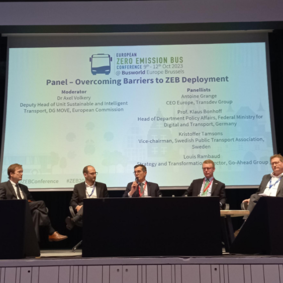 Transdev partner of the European Zero Emissison Bus Conference
