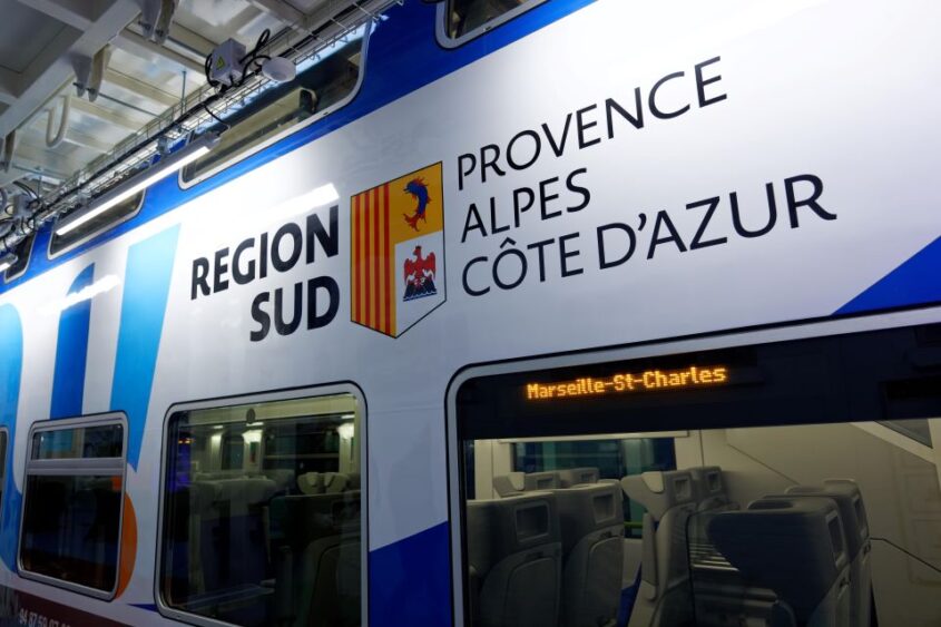 Alstom, Transdev and Région Sud unveil the first Omneo trainset