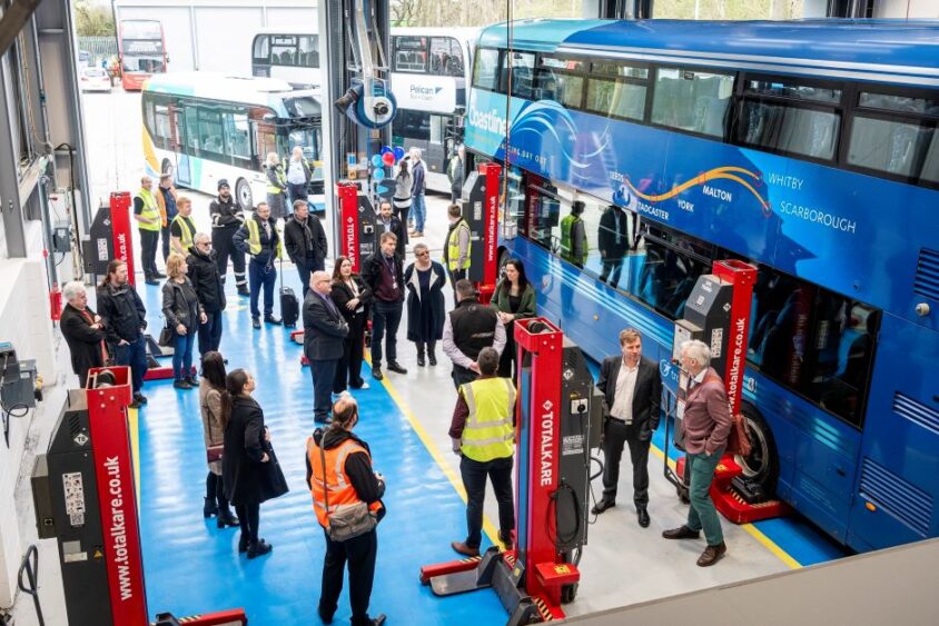 Transdev opens new 'Future ready' bus depot in York