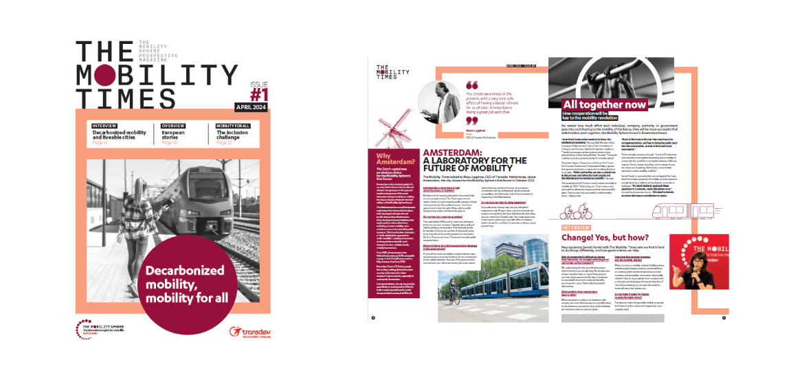 Mobility operator : bus, railway, ferry, cargo... transportation - Transdev