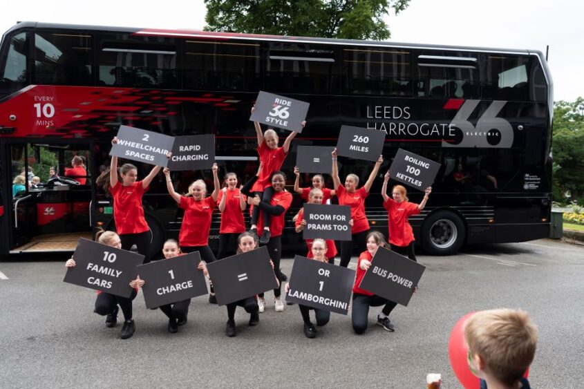 Harrogate Bus Company gets new zero emission electric buses