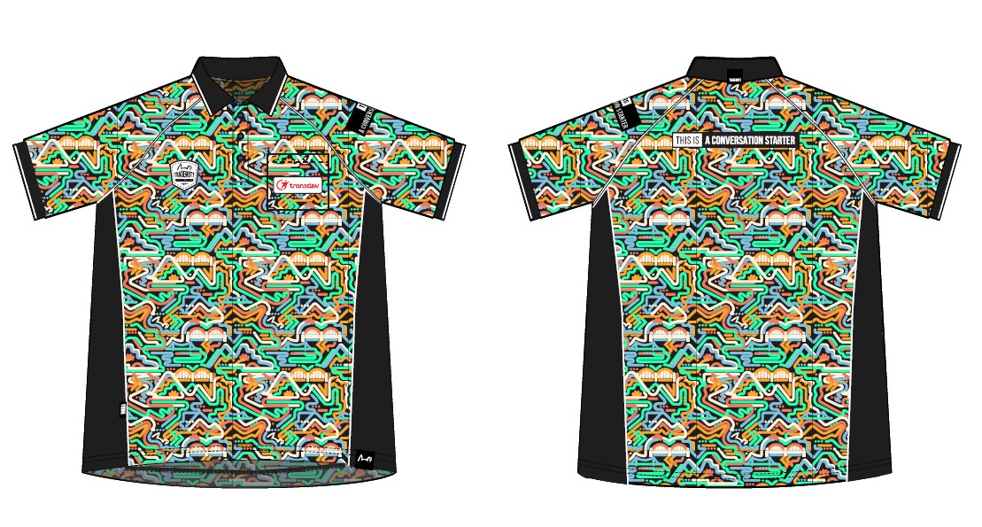 Transdev Australia's drivers embraces funky shirt Friday