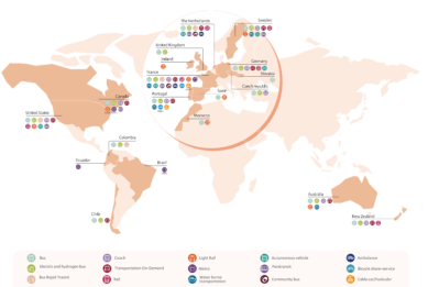19 countries, 4 continents: Transdev worldwide