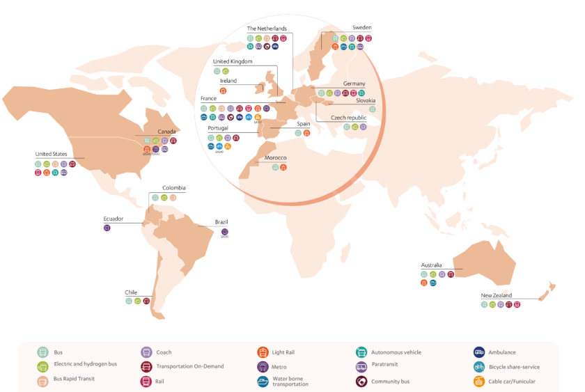 19 countries, 4 continents: Transdev worldwide