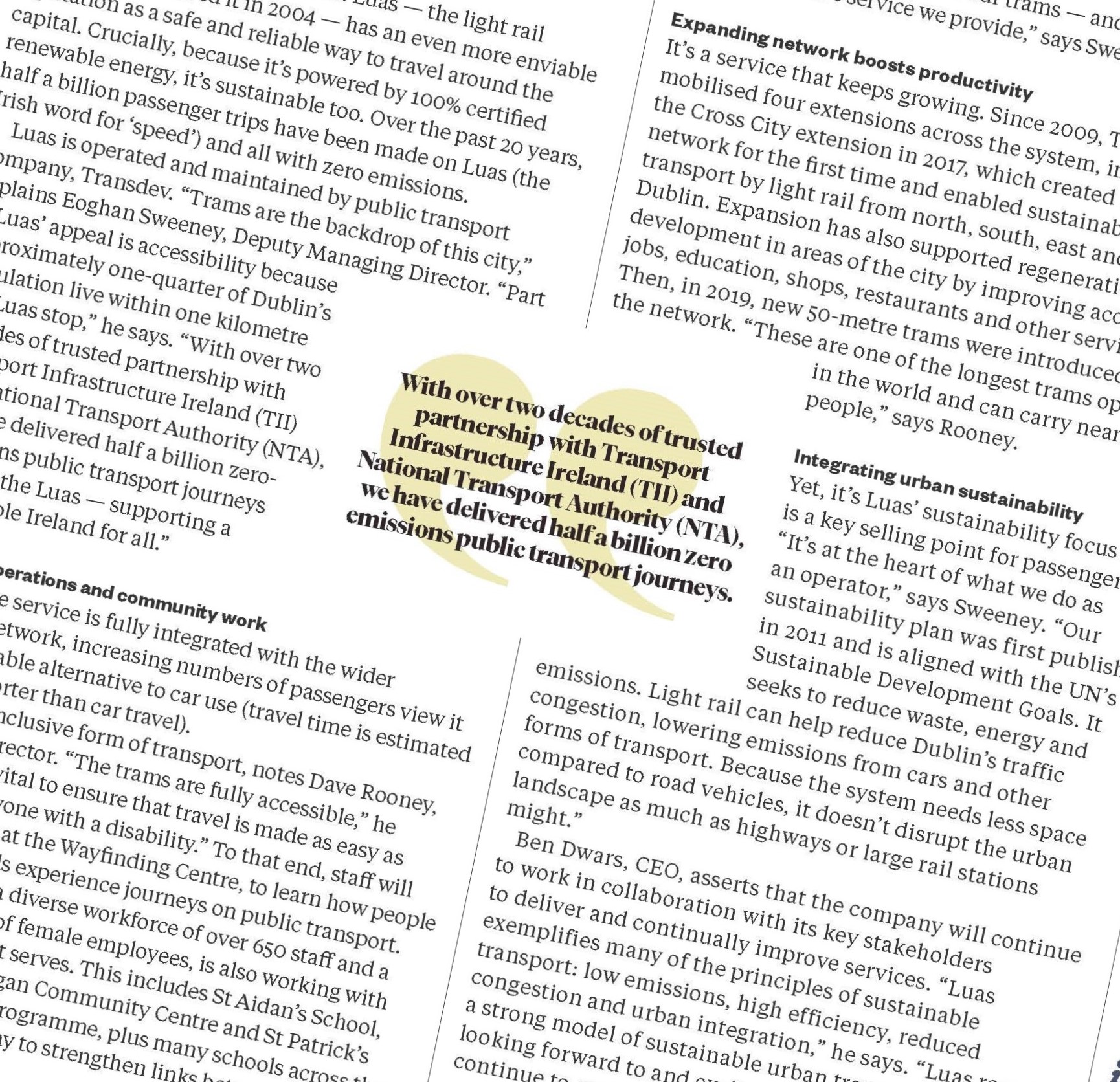 How Transdev is leading the way in Dublin