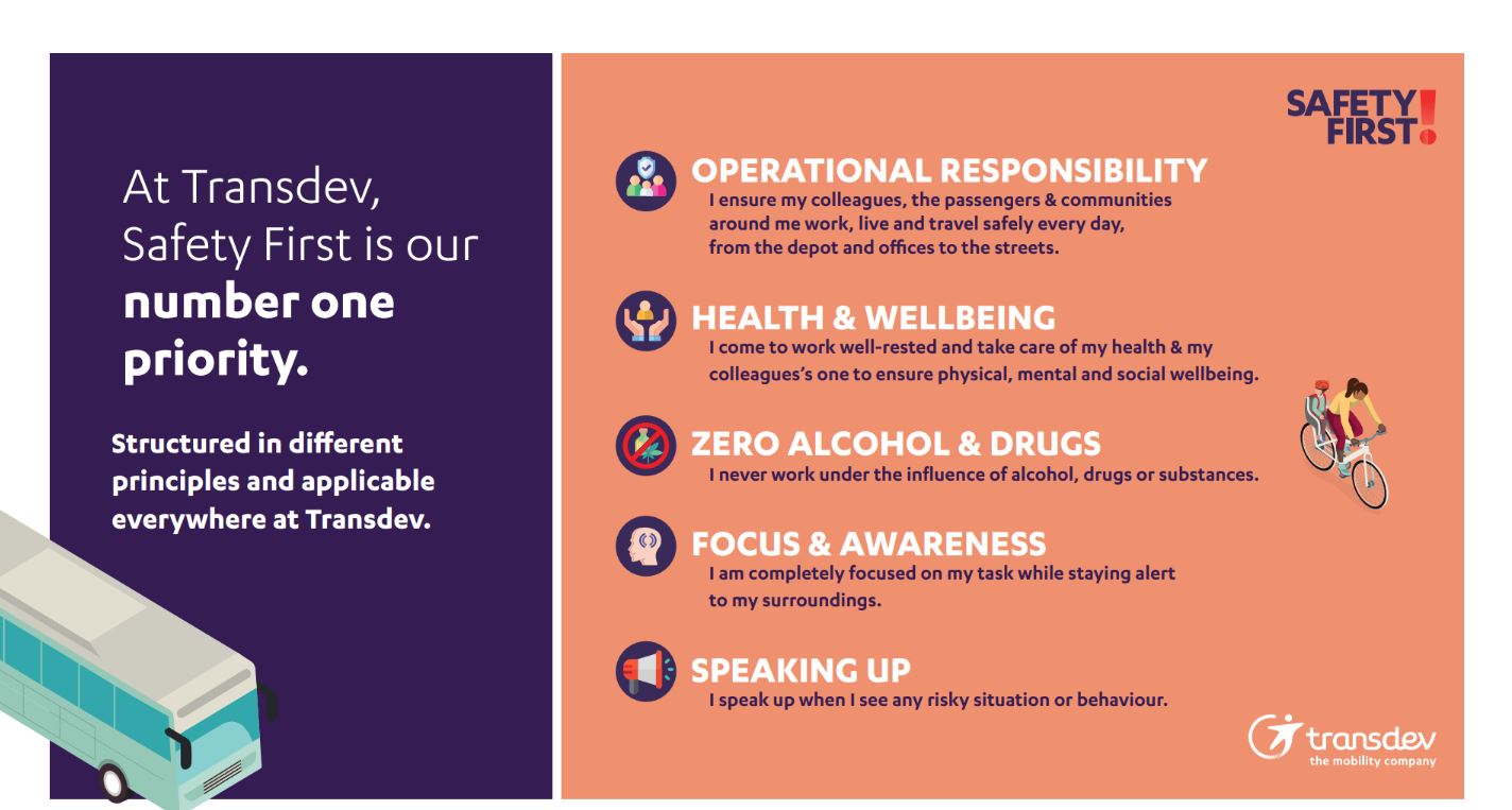 Passenger and employee safety at Transdev